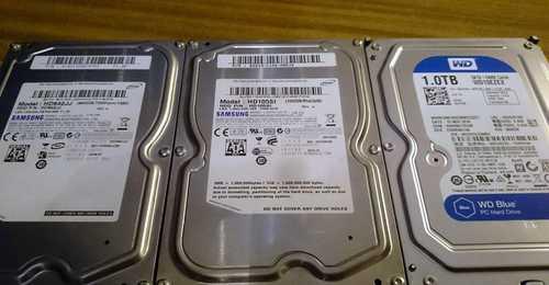 Жесткие диски 3.5" HDD 1TB и 640GB