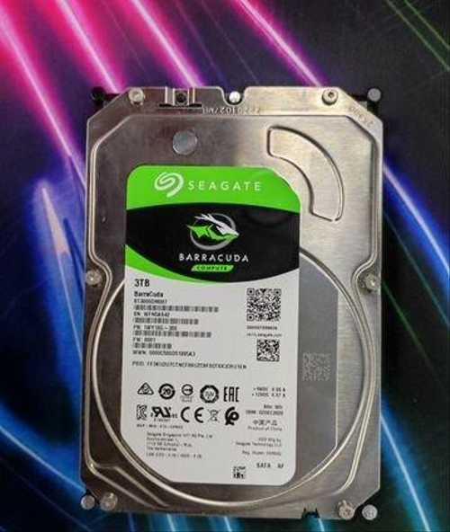 Жёсткий диск Seagate Barracuda 3tb