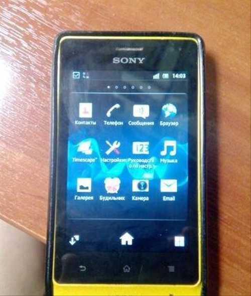 Телефон Sony Xperia ST27i