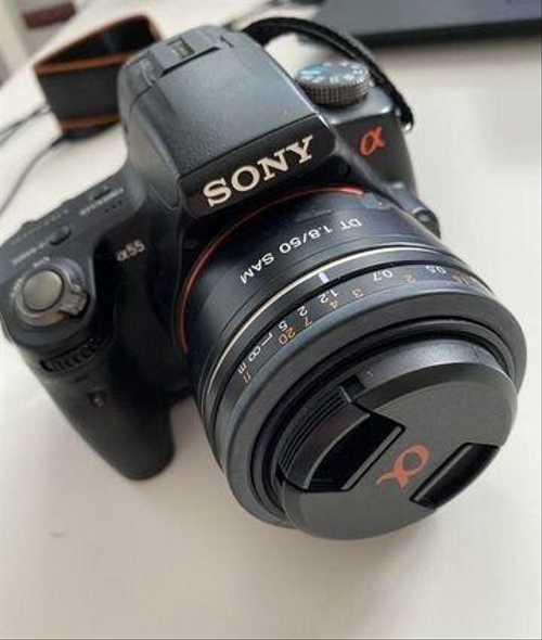 Зеркальный фотоаппарат sony Alpha SLT-A55V