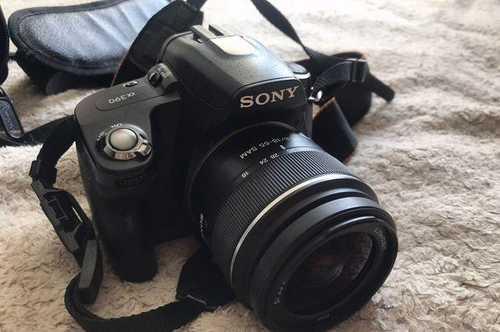 Зеркальный фотоаппарат Sony dslr-A390