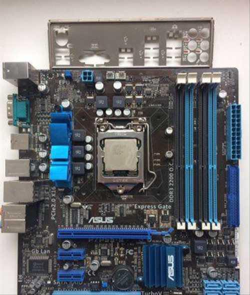 Материнская плата asus