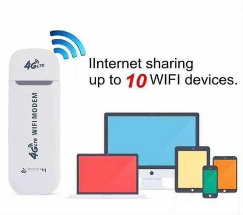 4G LTE/ wifi Модем