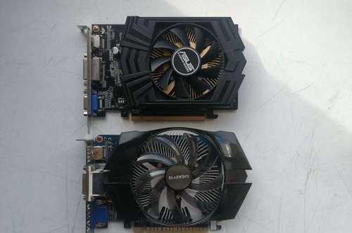 Видеокарты Nvidia GT740 и GT640