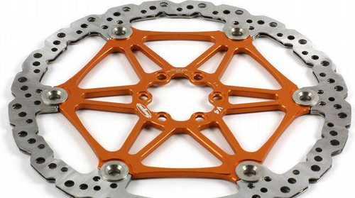 Hope V4 floating vented disc 203MM 6 болтов Оранже
