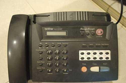 Стационарный телефон brother-fax 525DT