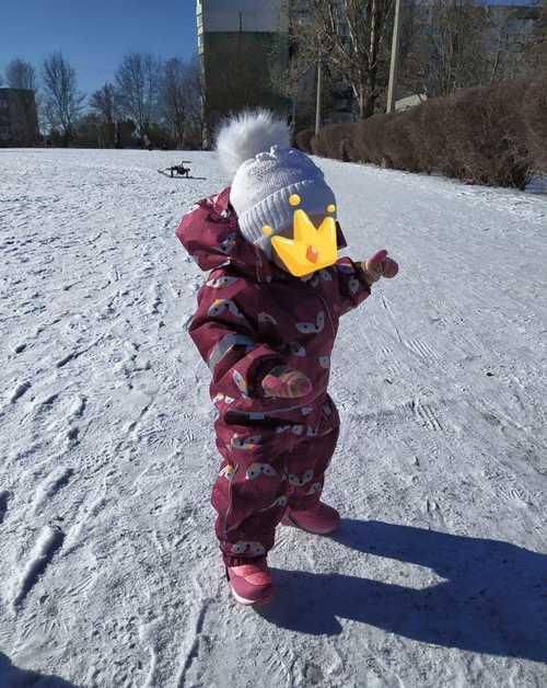 Зимний комбенизон Лесси на девочку