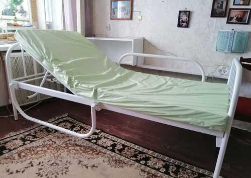 Медицинская кровать с ортопедическим матрасом