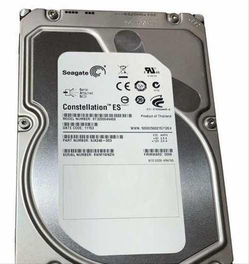 Жесткий Диск Seagate 2TB ST32000444SS 6G SAS 3.5