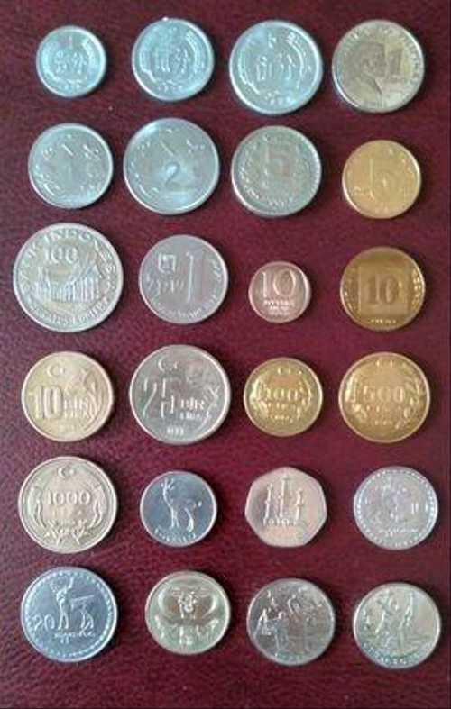 Набор 24 монеты