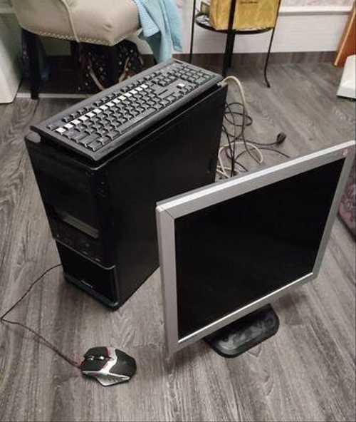 Настольный пк 4core/4Gb/100Tb/GeForce GT 630