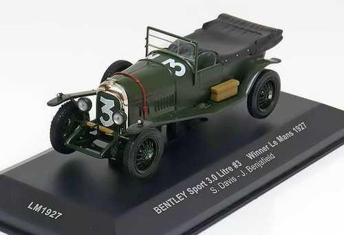 Bentley sport 3.0 LIT. S.Davis-J.Benjafield 1927