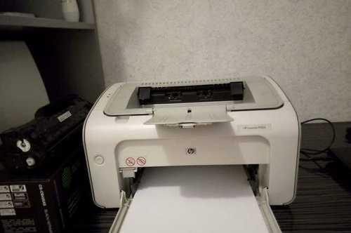 Принтер лазерный HP LJ P1005 + новый картридж