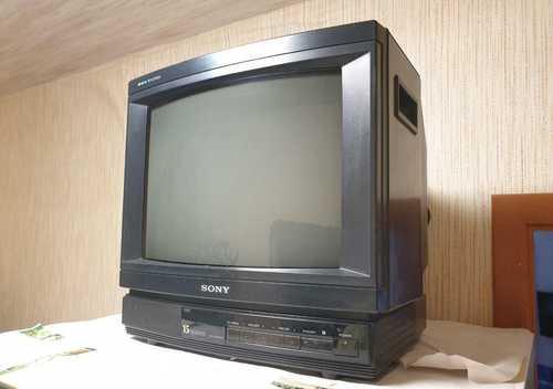 Винтажный телевизор Sony Trinitron 14дюймов