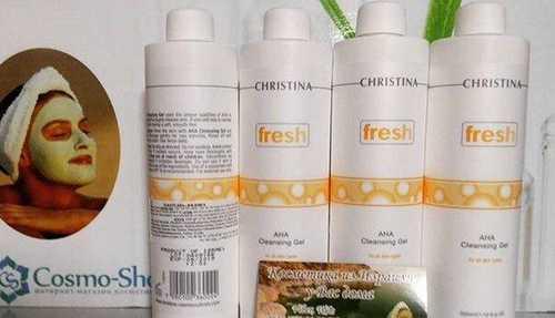 Christina Fresh AHA Cleansing Gel Мыло AHA кислоты