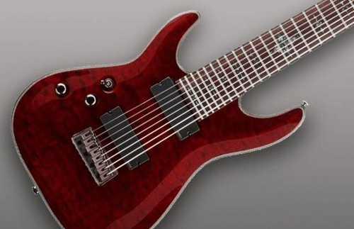 Электрогитара 8-струнная Schecter damien elite-8 c