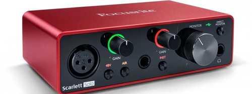 Звуковая карта Focusrite Scarlett Solo 3rd Gen