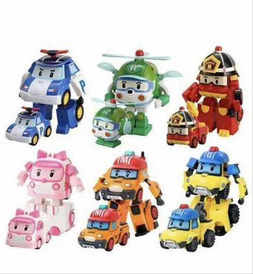 Фигурки poli robocar оригинал