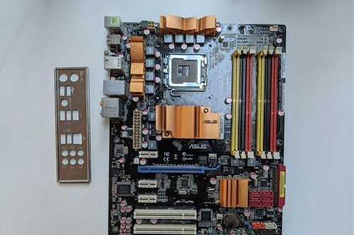 Материнская плата Asus P5QC. LGA 775