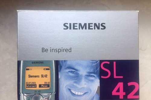 Siemens SL 42 коробка от телефона