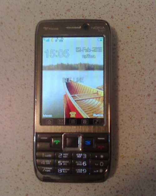 Nokia E71 TV