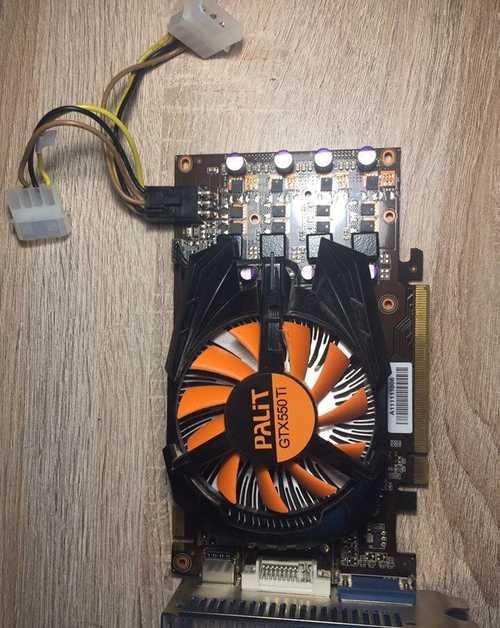 Видеокарта gtx550 ti palit