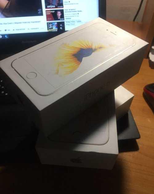 Коробка iPhone 6s 16 gb silver