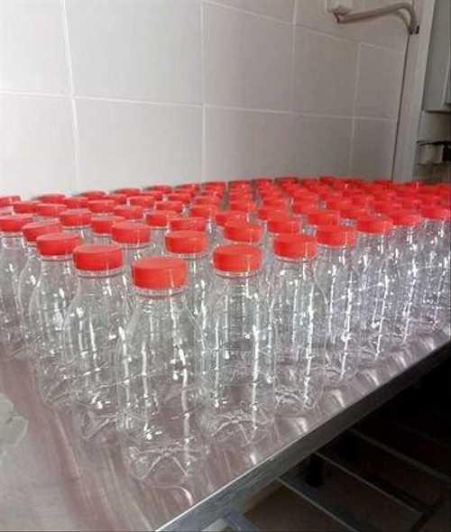 Пластиковые бутылки 0.5