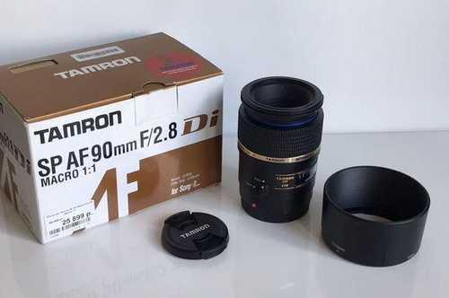 Tamron SP AF 90mm F/2.8 Di 1:1 Macro Sony / новый