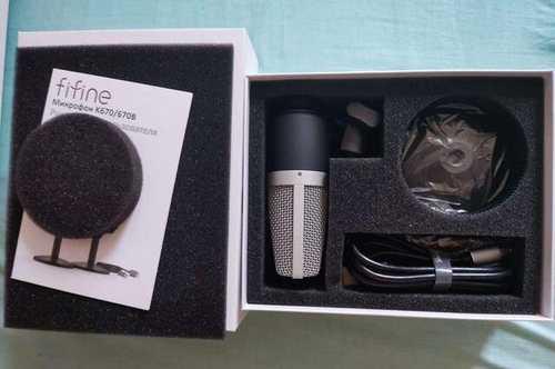 Студийный микрофон FiFine k670