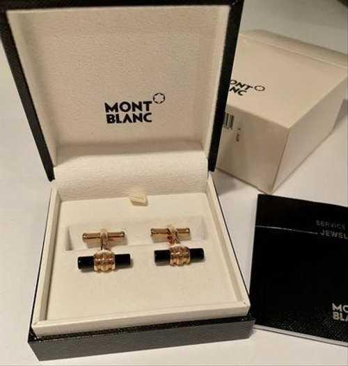 Запонки montblanc