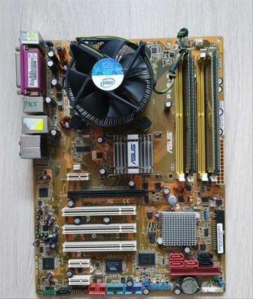 Связка Asus P5B/E7200/2Гб/4 PCI-E (для майнинга)