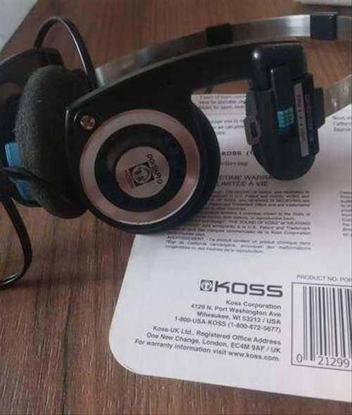 Наушники koss porta pro