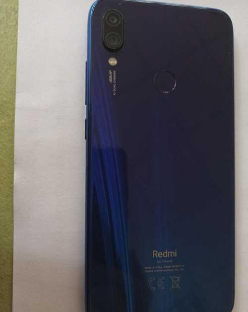 Телефон xiomi redmi note7