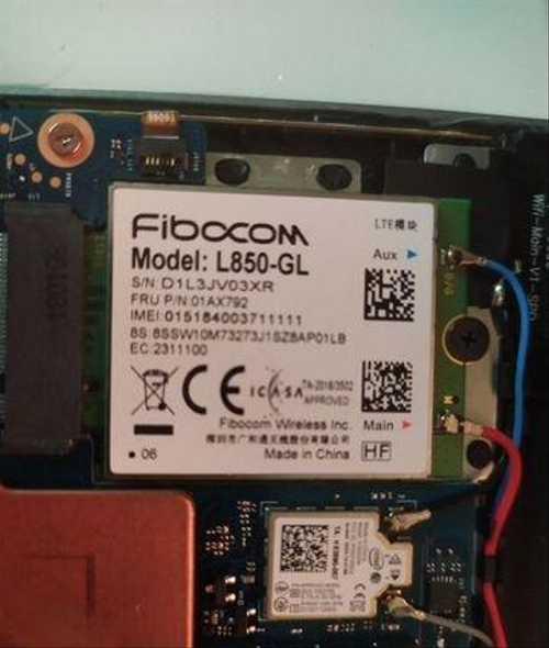 LTE модем Fibocom L-850gl