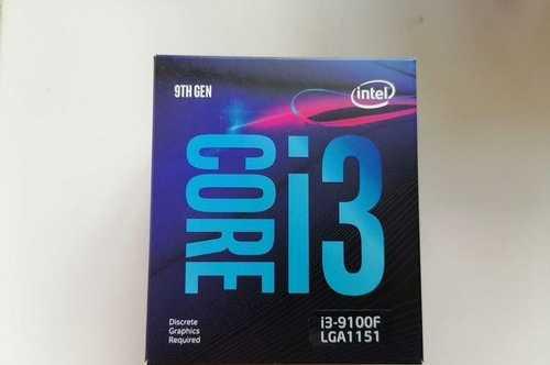 Процессор Intel Core i3-9100F BOX LGA 1151-v2