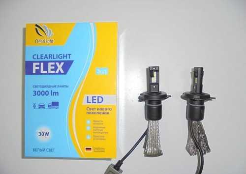 Светодиоды головного света Led Flex H4 3000Lm