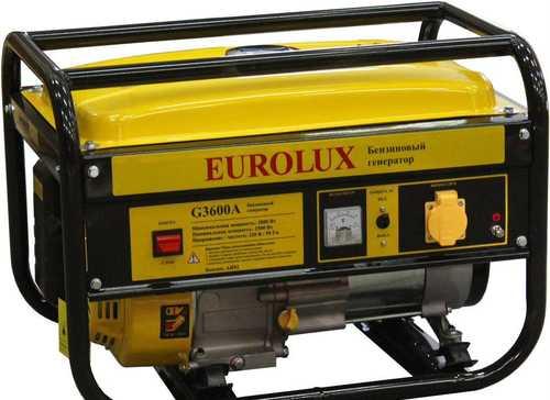 Бензогенераторы Eurolux G3600A