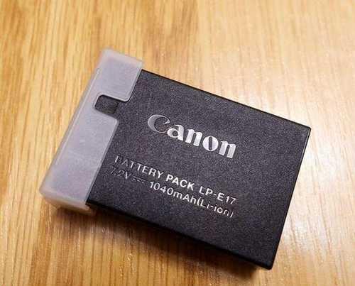 Аккумулятор Canon LP-E17 для Canon EOS M оригинал