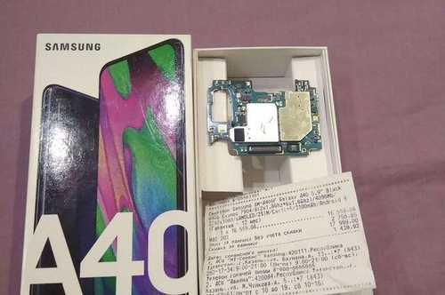Samsung A40 разбор