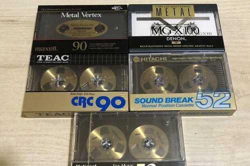 Аудиокассеты редкие Metal и Reel to Reel