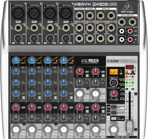 Микшерный пульт Behringer QX1202USB новый