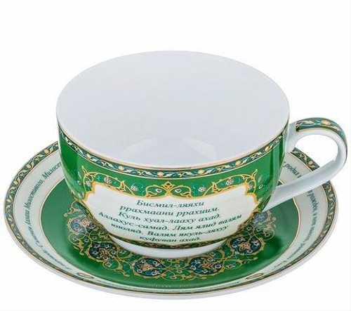 Lefard чайный набор на 1 персону 2 пр.сура аль-ихлас 400 мл