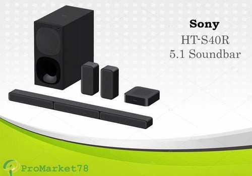 Sony HT-S40R 5.1 Soundbar Новый