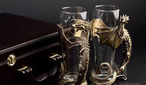 Набор Пивных бокалов Дракон