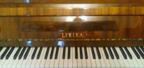 Пианино lirika