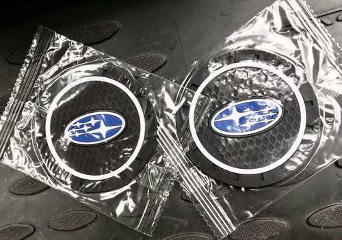 Новые коврики в подстаканники Subaru (Субару)