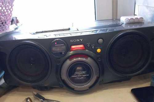 Sony магнитафон диск касета радио