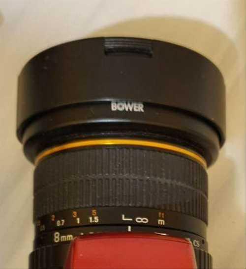 Широкоугольный объектив Bower 8mm Fish Eye,FishEye