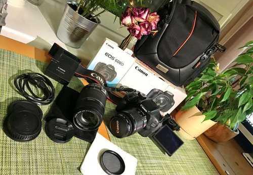 Canon EOS 600D EF-S 18-55 IS II Kit + Canon 55-250